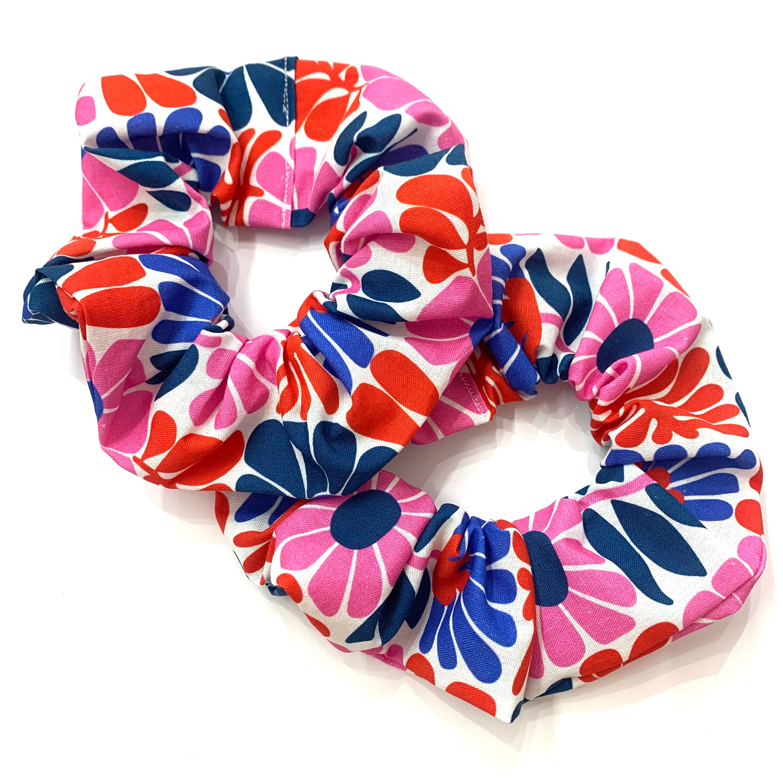 MUMMA' WHOOPEE - JUMBO "Folky Flowers" SCRUNCHIES – Makin' Whoopee Gift ...