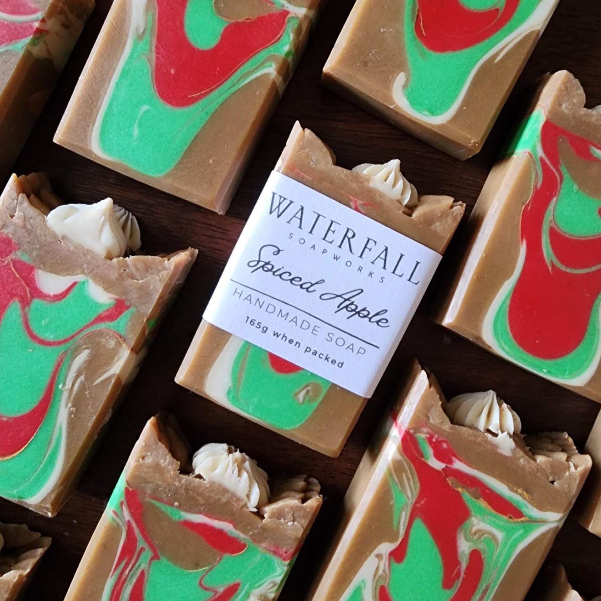 WATERFALL SOAPWORKS- Spiced Apple Handmade Soap – Makin' Whoopee Gift Shop